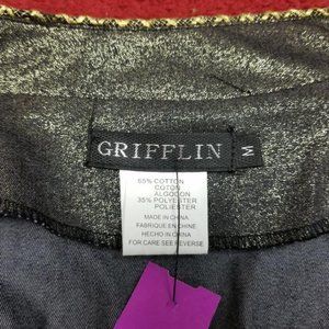 Grifflin Paris | Jackets & Coats | Grifflin Metallic Vintage Art ...